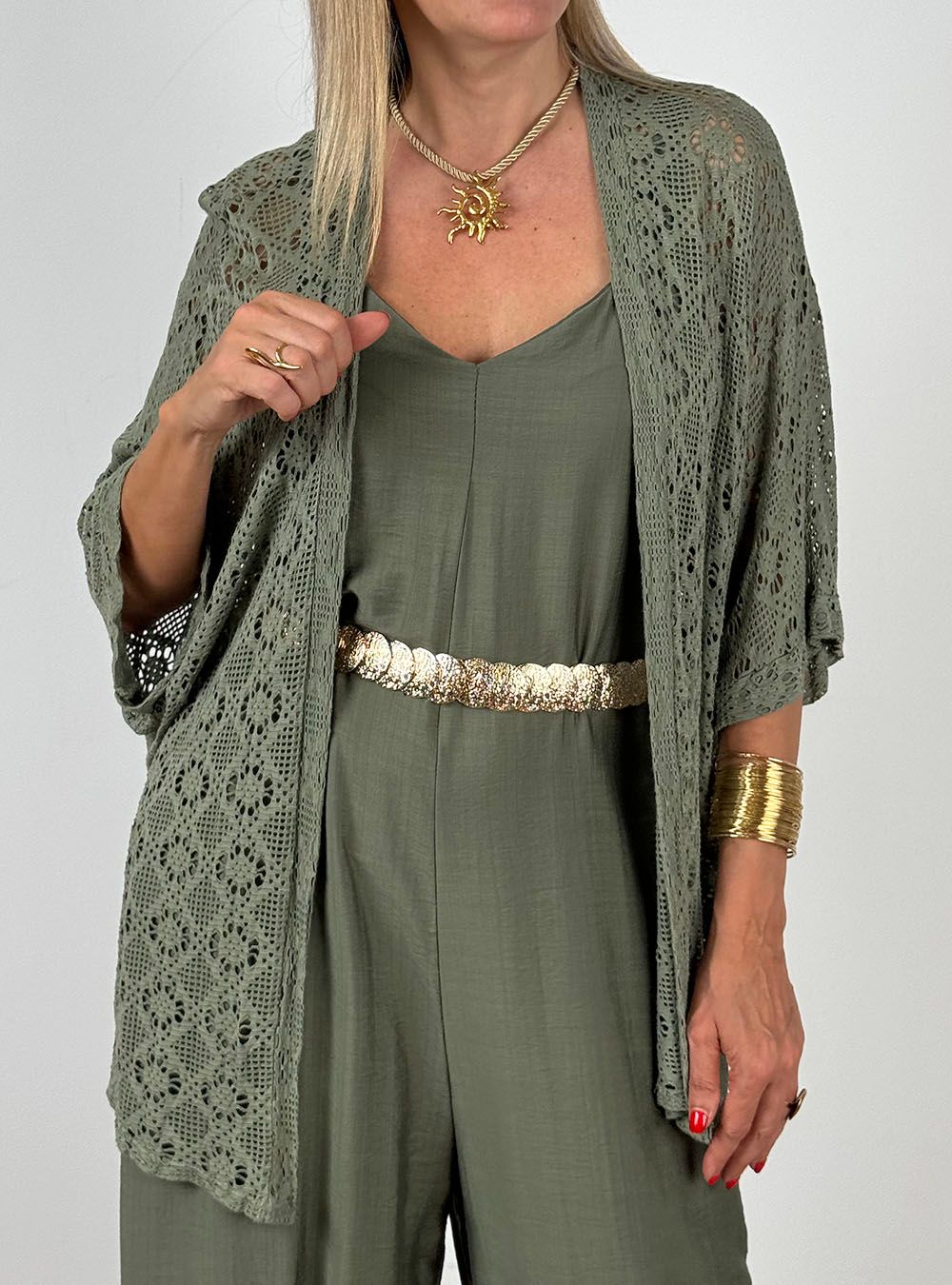 Mono Acosta verde kaki — Brighty&co