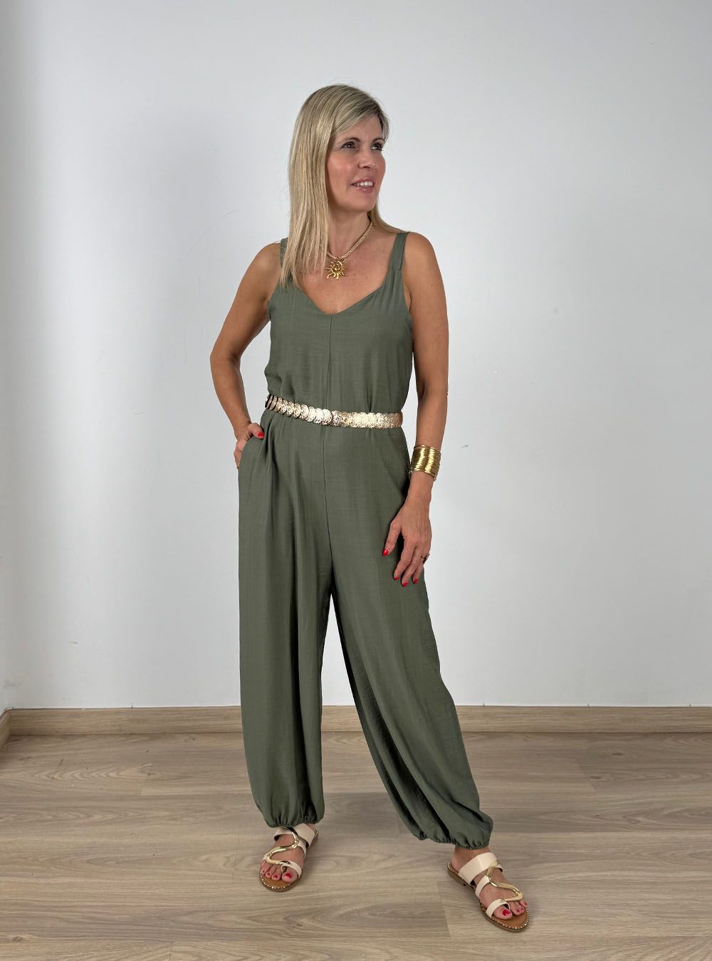 Mono Acosta verde kaki — Brighty&co